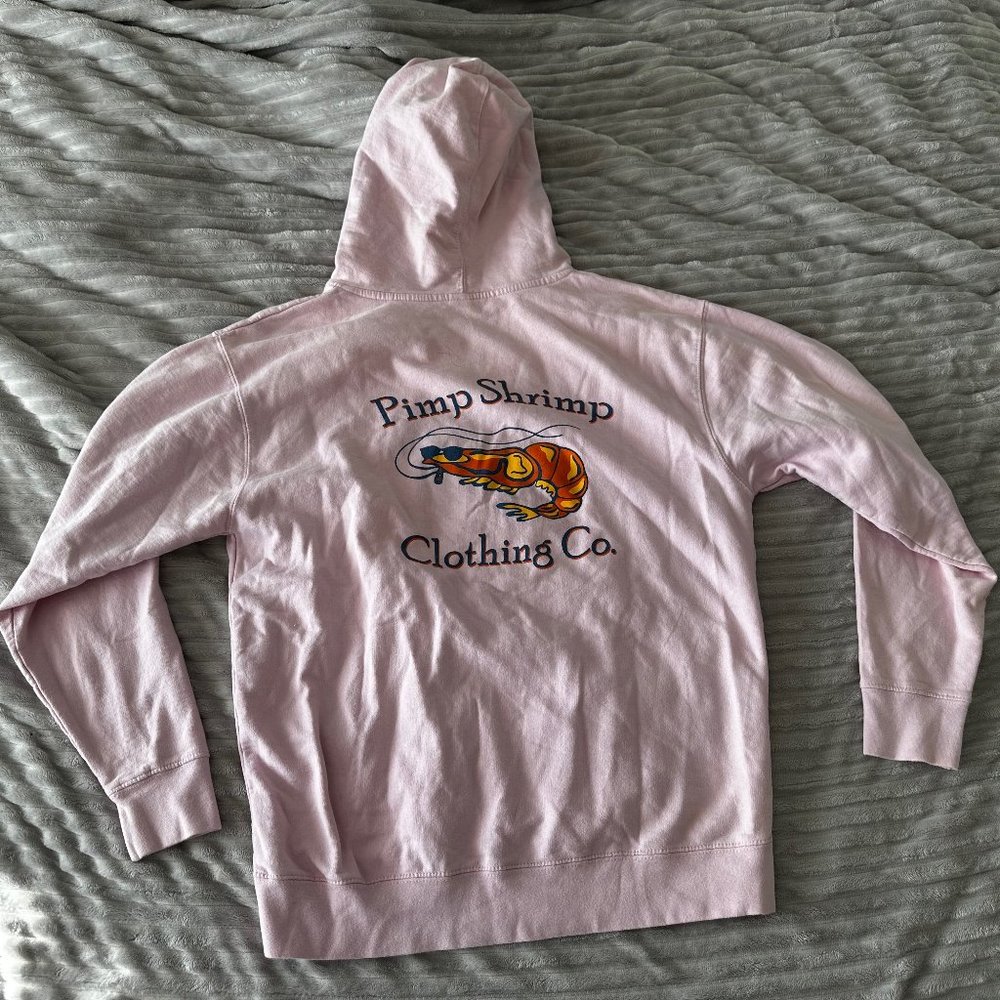 Light Pink Pimp Shrimp Hoodie - Gem